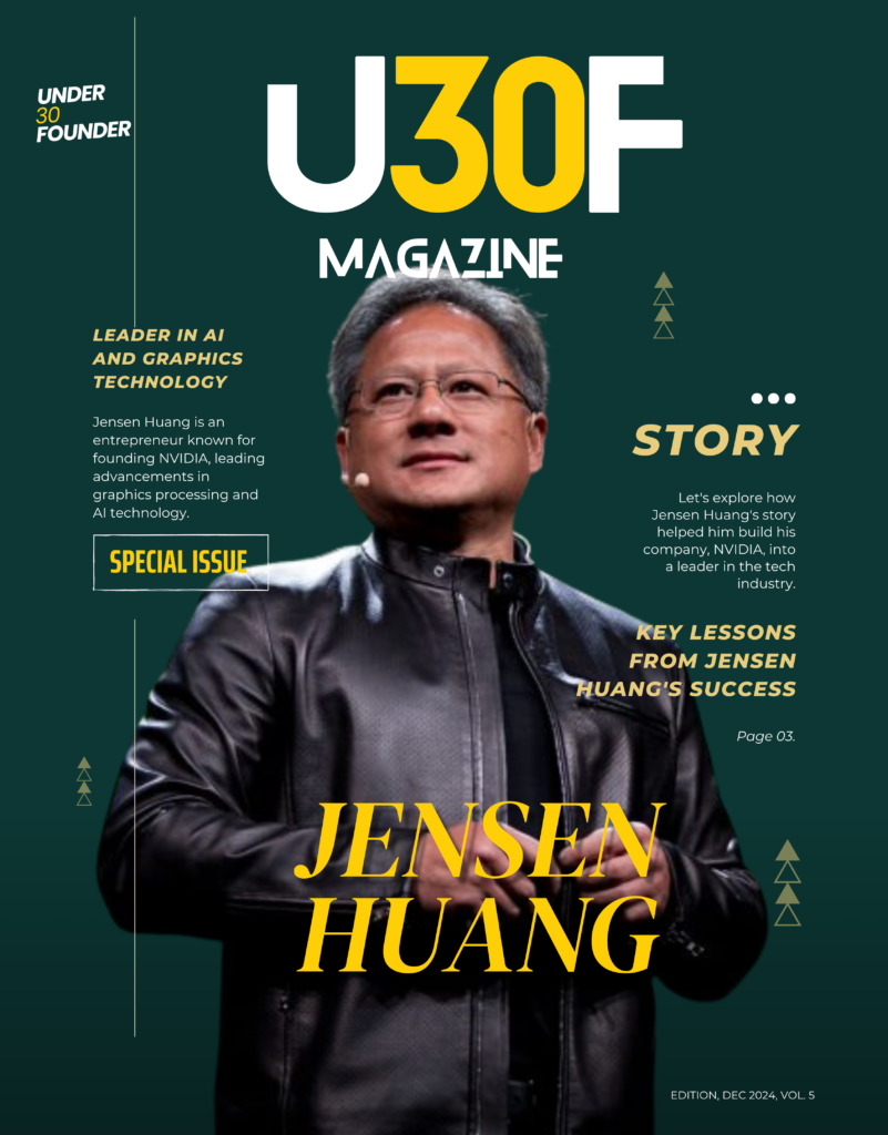 Jensen Huang: The Architect of Modern Computing | Under 30 Founder is Just Like Netflix For ...