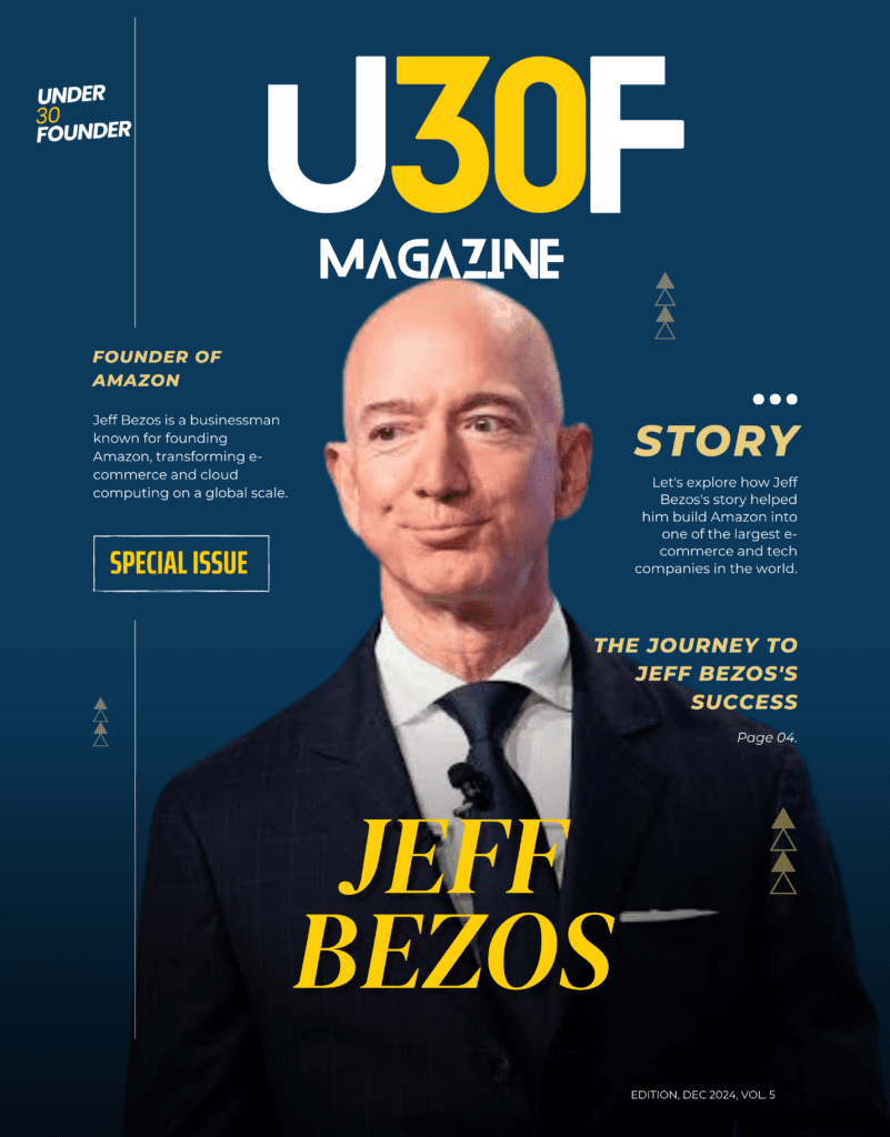 Jeff Bezos: Revolutionizing Global Commerce and Beyond | Under 30 ...